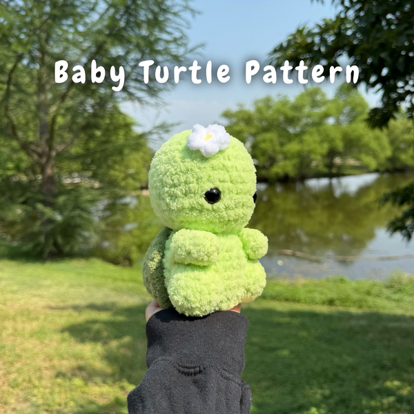 Baby Turtle Crochet Pattern – Sweetpeaplush